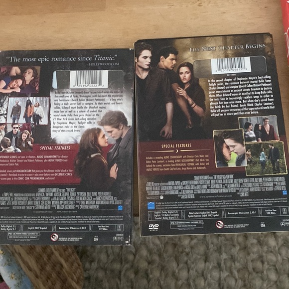 Twilight | Media | Twilight Dvds | Poshmark